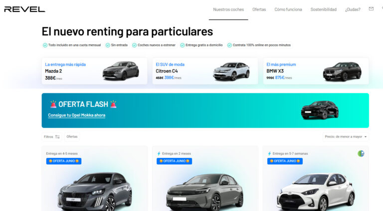 Revel Opiniones 2026: ¿Es fiable este renting? Experiencias